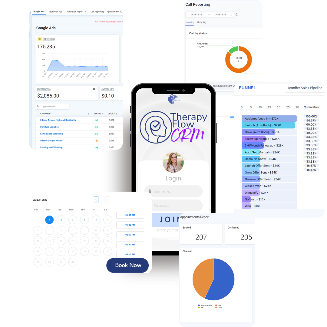 Therapy Flow CRM | For Therapy Practices