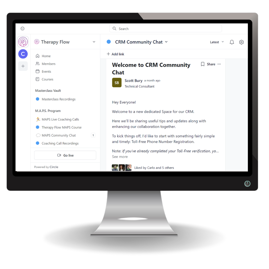 Therapy Flow CRM | For Therapy Practices