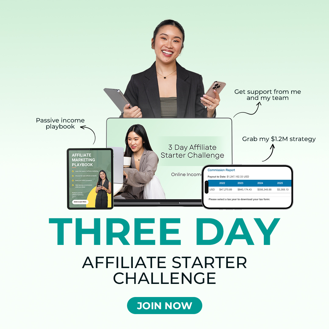 3-Day Affiliate Starter Challenge