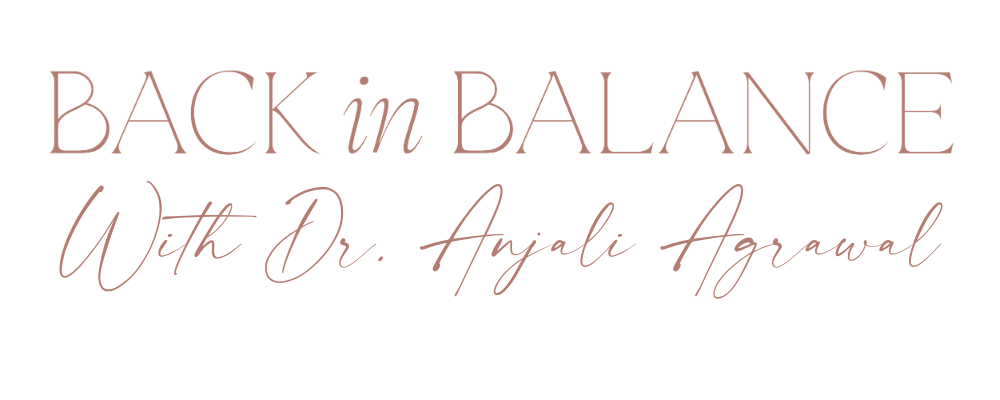 Back In Balance - Helpful Resources