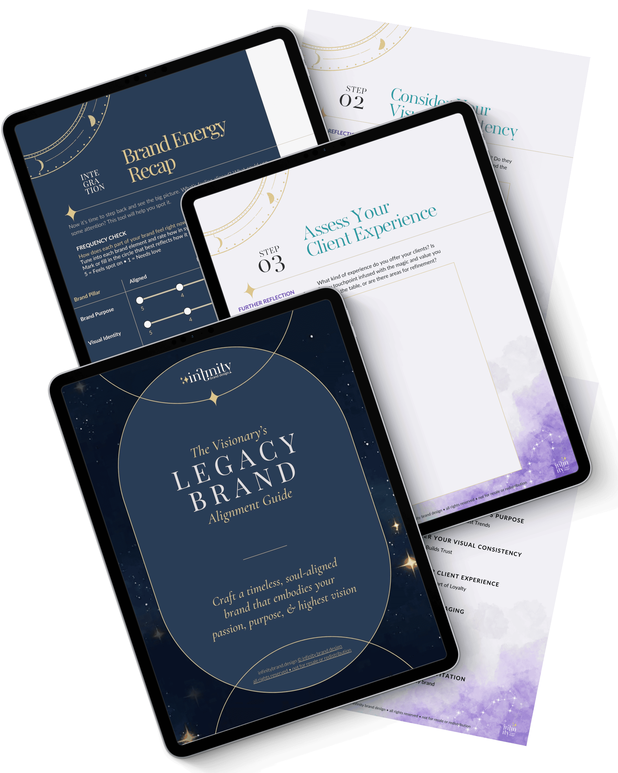 The Visionary’s Legacy Brand Alignment Guide: Infinity Brand Design