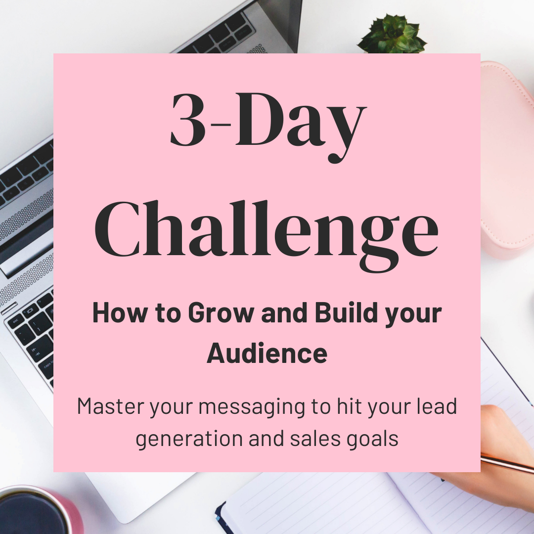 3 Day Challenge | Samantha Sheppard Consulting