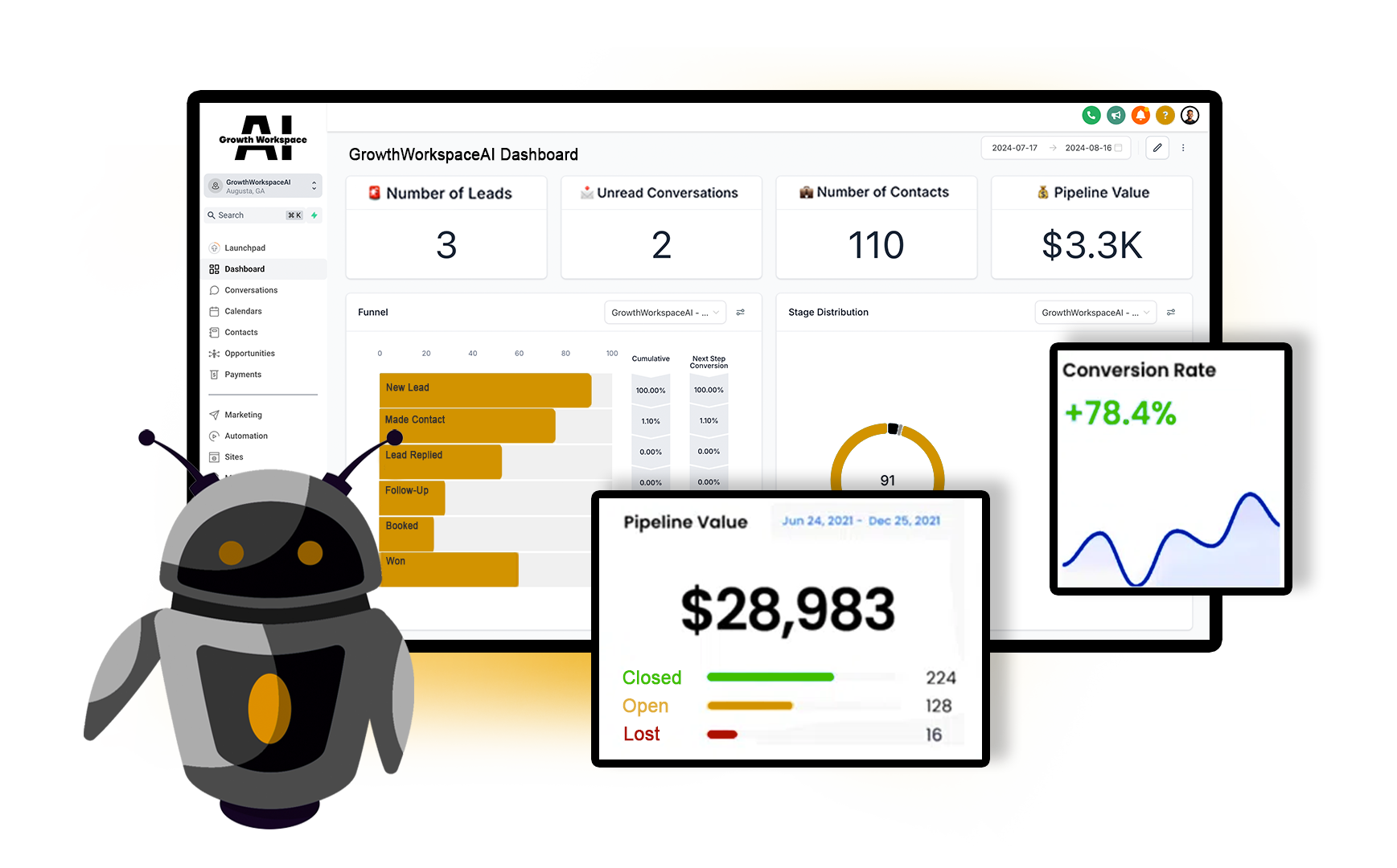 Growth Workspace CRM