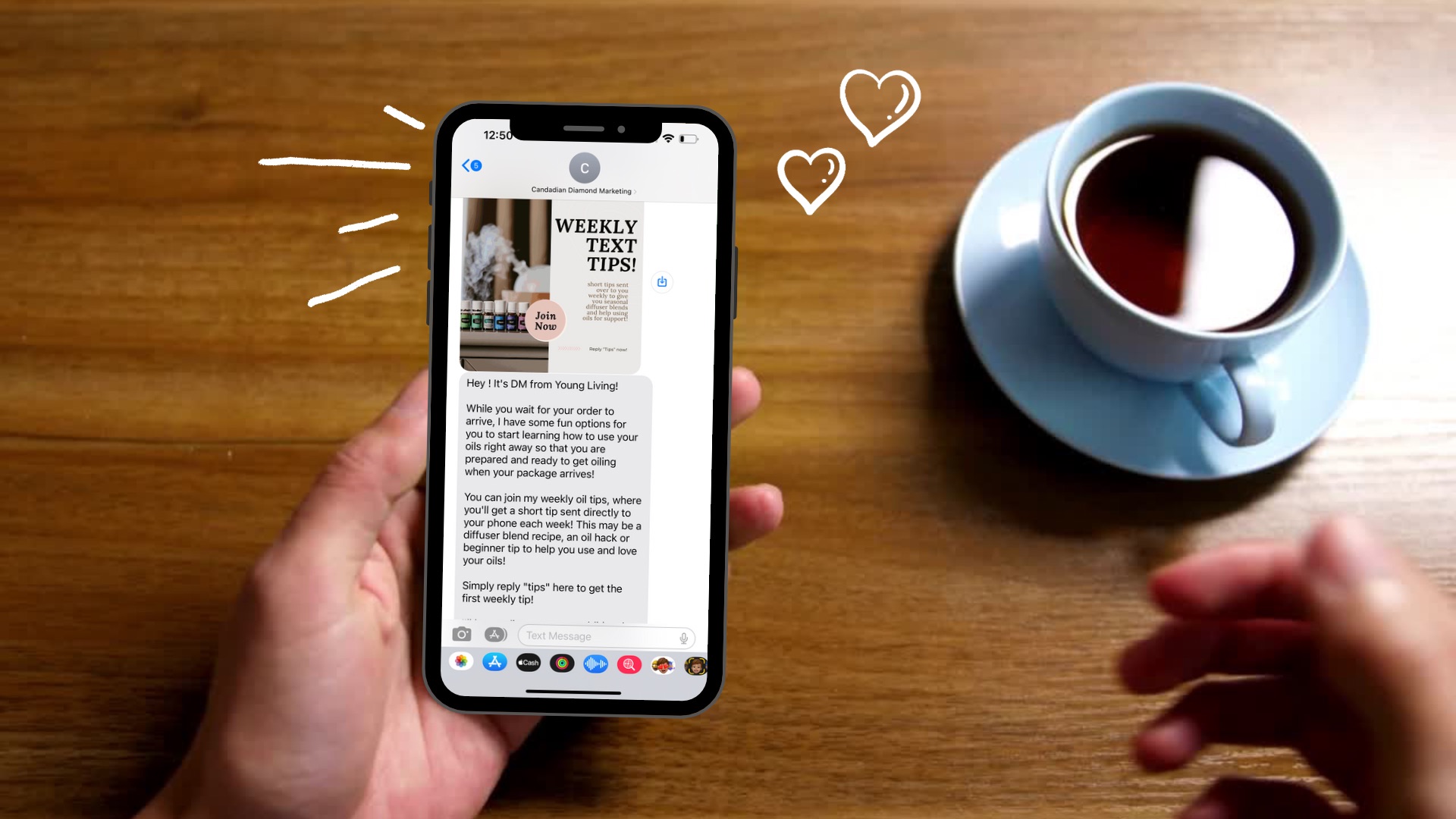 Diamond Marketing App | Customer Care Platform for Young Living BP's