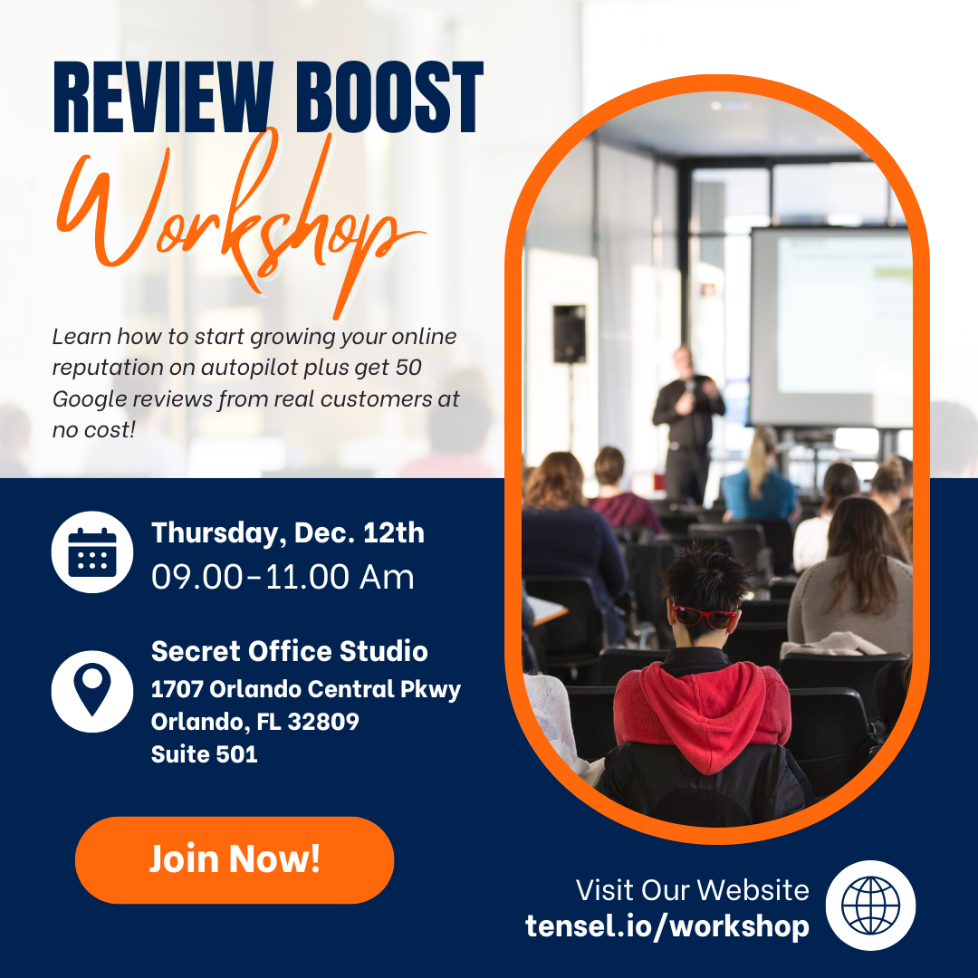 Review Boost Workshop LIVE!
