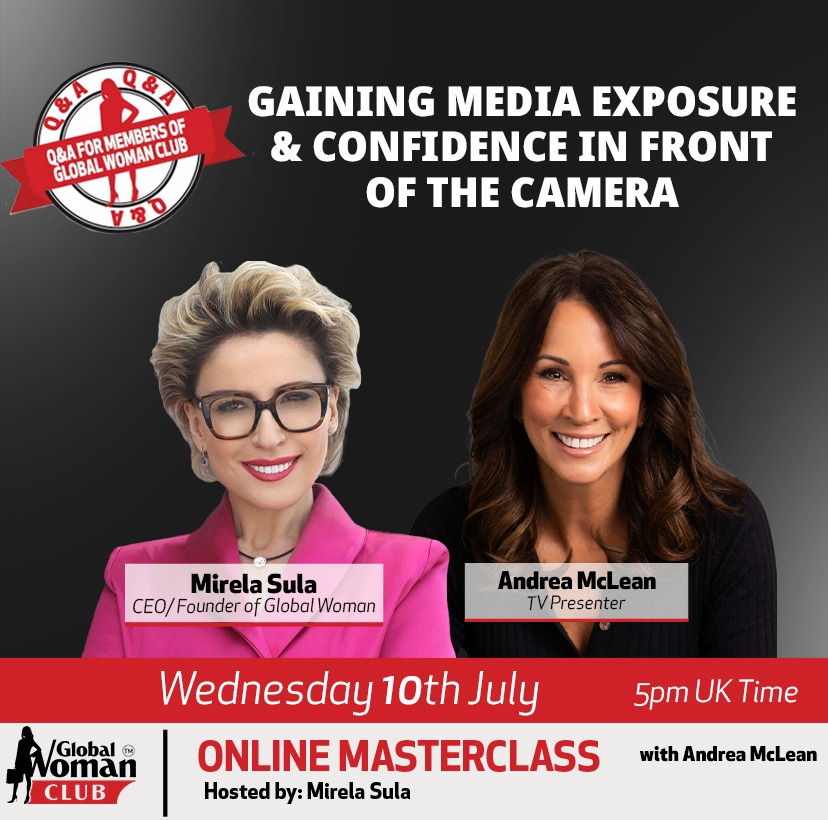 ONLINE MASTERCLASS: Gaining Media Exposure & Confidence in Front of the Camera