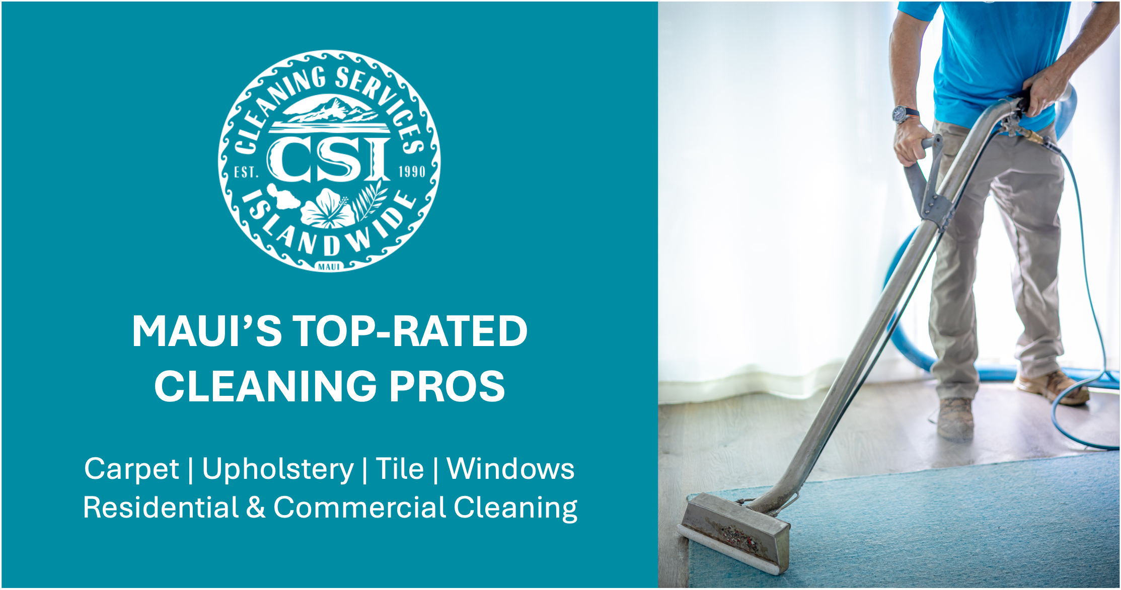 Trusted Cleaning Company in Maui