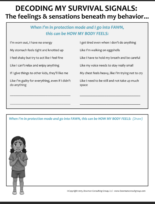 Decoding My Survival Signals Tool to understand kids behavior