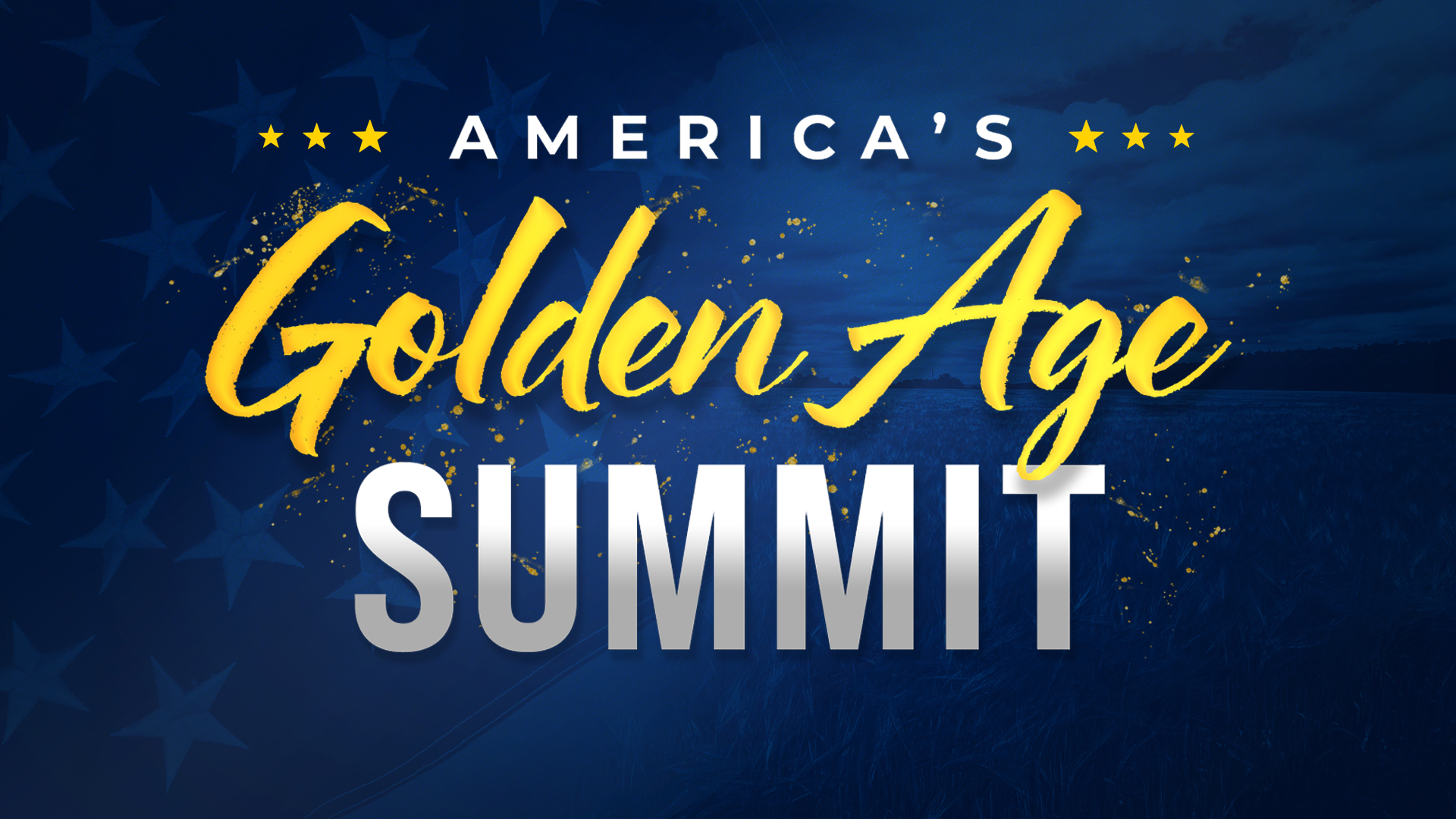 America's Golden Age Summit | Early Bird Registration