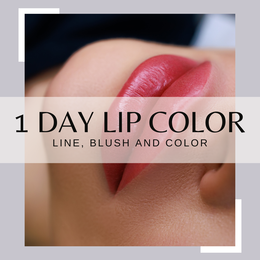 1 Day Lip Color Permanent Makeup Course