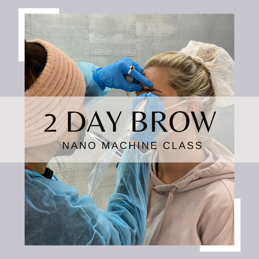 2 Day Machine Only (Nano) Permanent Makeup Brow Class