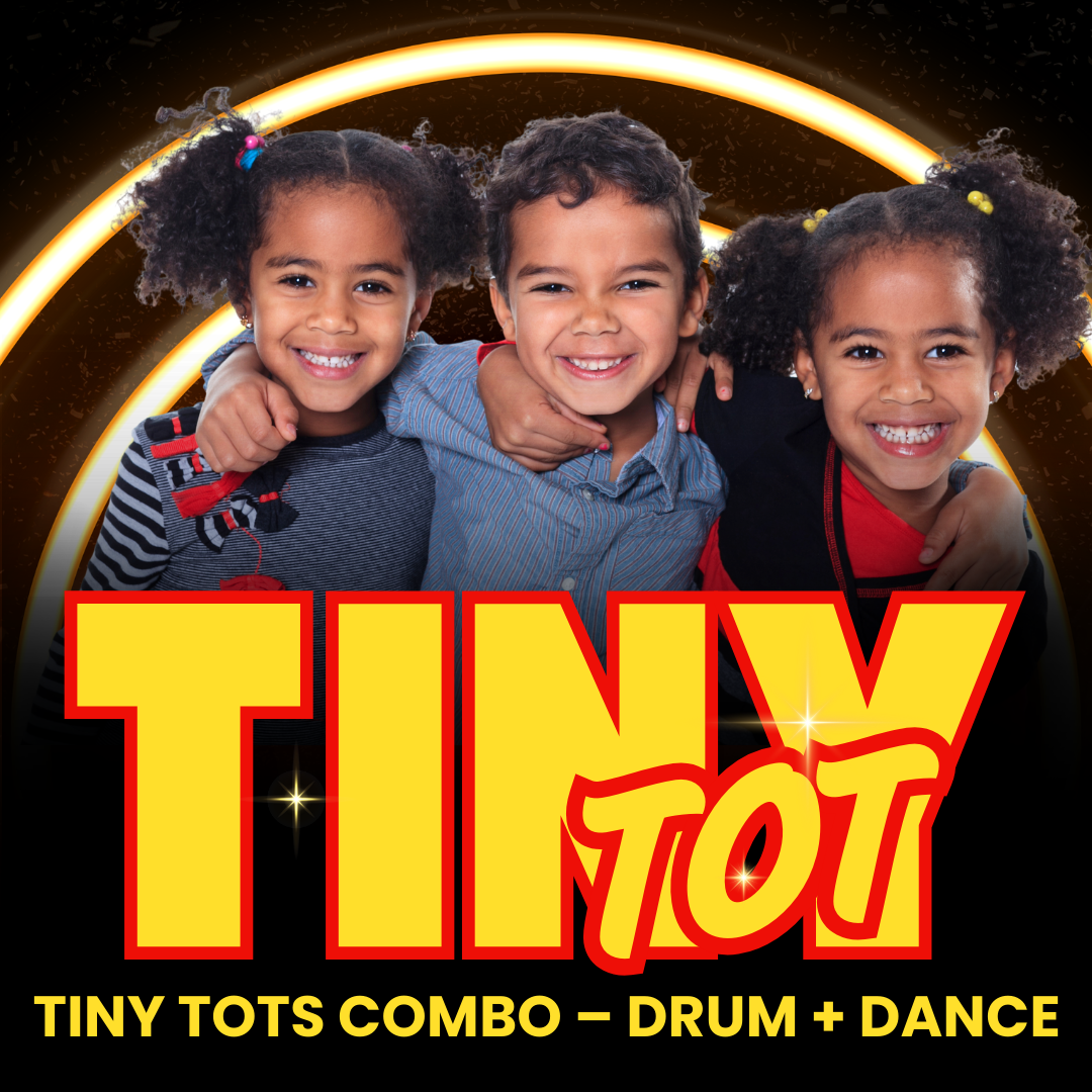 Tiny Tots Drum & Dance (Ages 3–6) – Fall 2025 | ASI Culture School