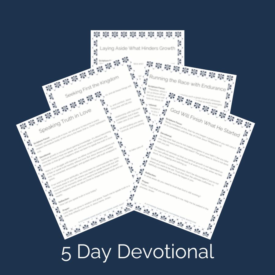 5 Day Devotional