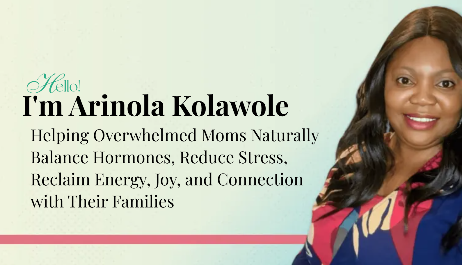 Welcome | Arinola Kolawle