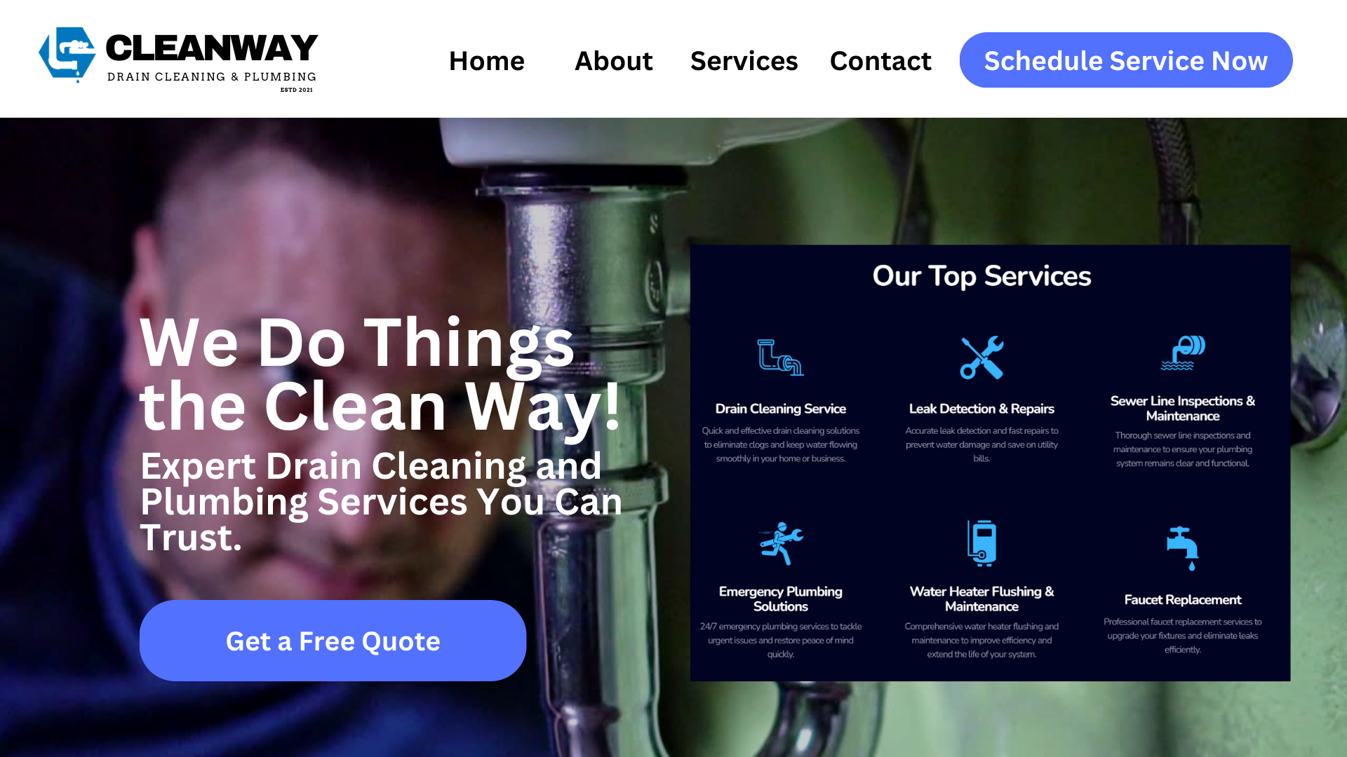 Cleanway Drain Cleaning & Plumbing | Expert Plumbing Services