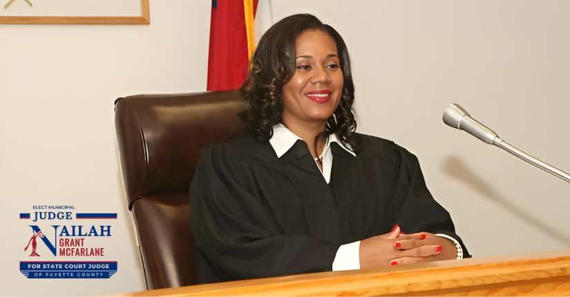 Elect Judge Nailah Grant McFarlane for State Court Judge