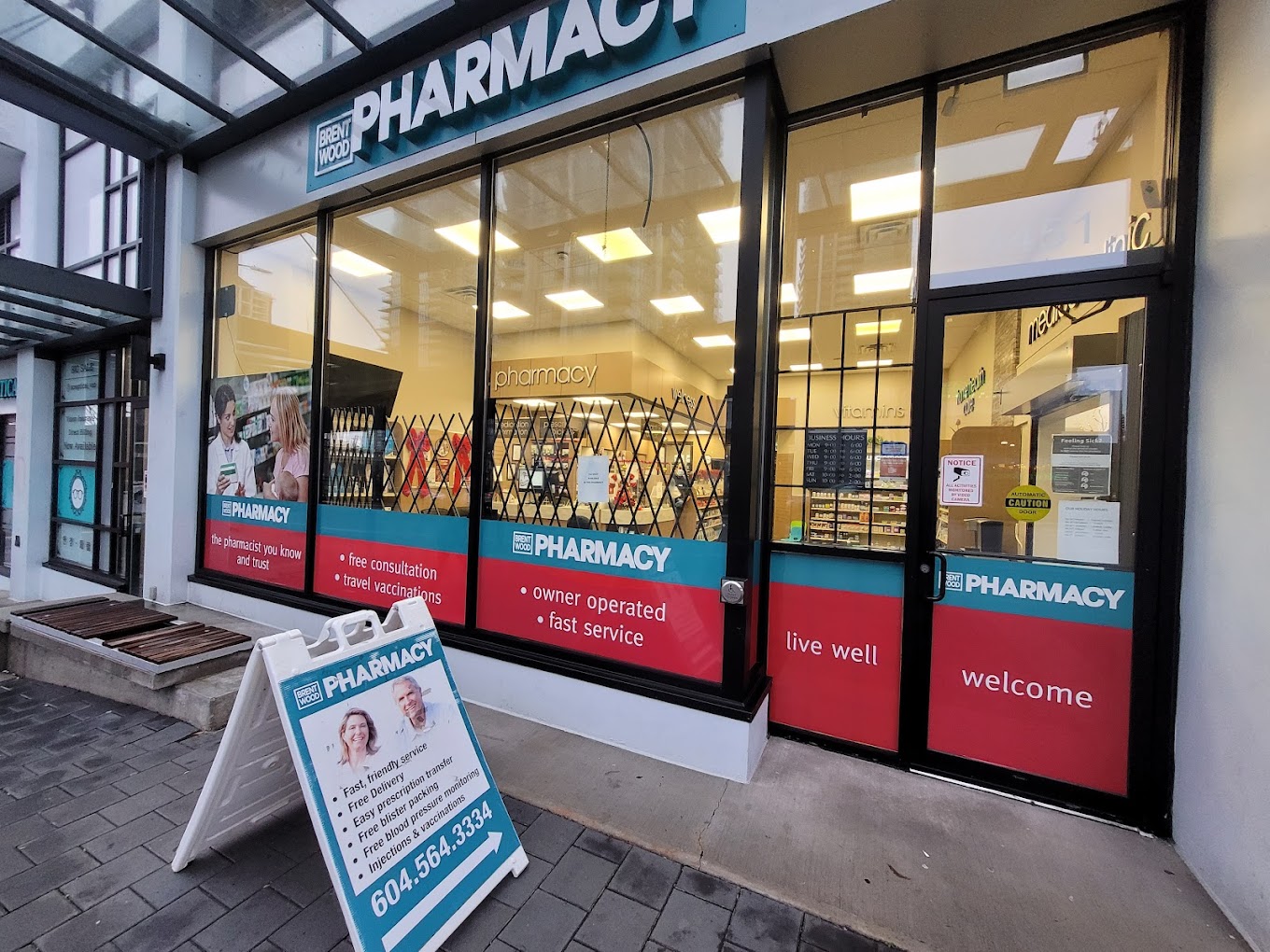 Contact Brentwood Pharmacy | Reach Us in Burnaby