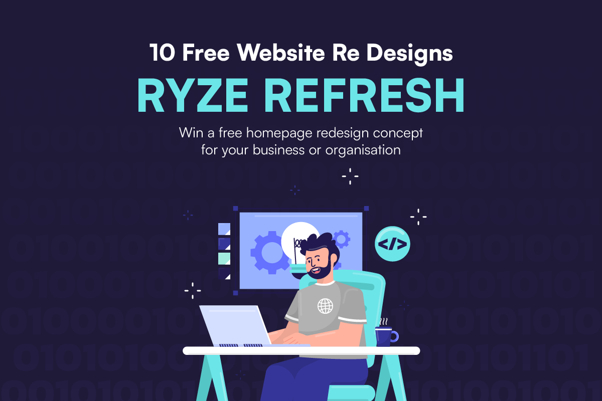 Win a Home Page Re-Design Concept with Ryze Refresh