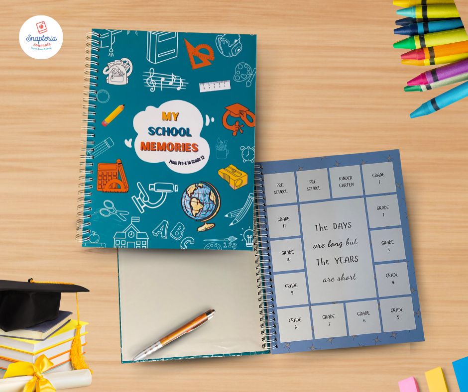 My School Memories Journal - Memory Books from Pre-k to K12