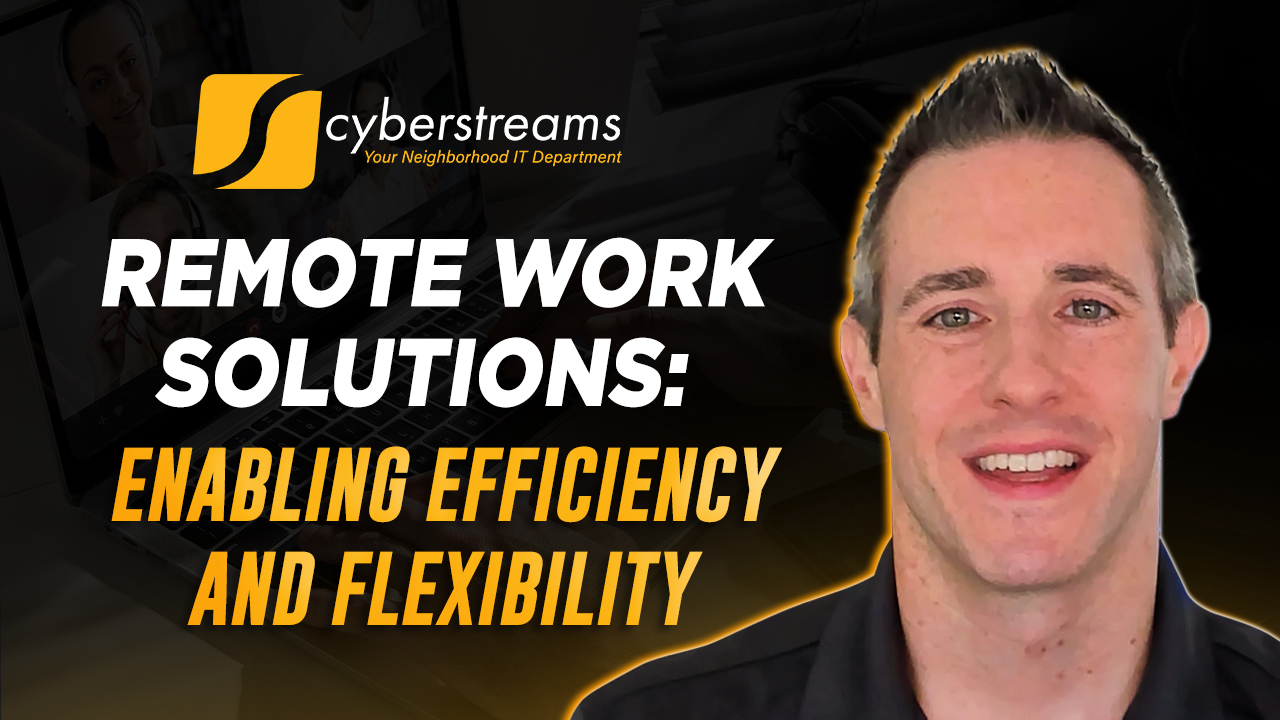 Remote Work Solutions: Enabling Efficiency and Flexibility