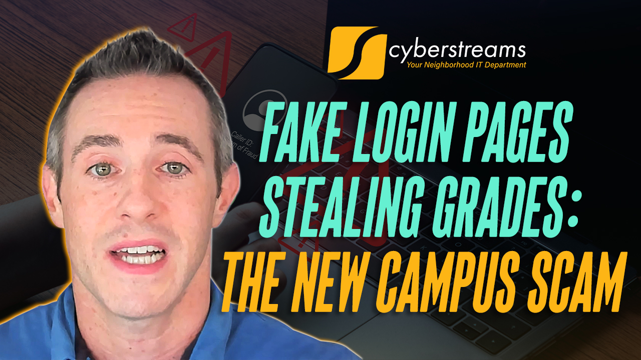 Fake Login Pages Stealing Grades: The New Campus Scam