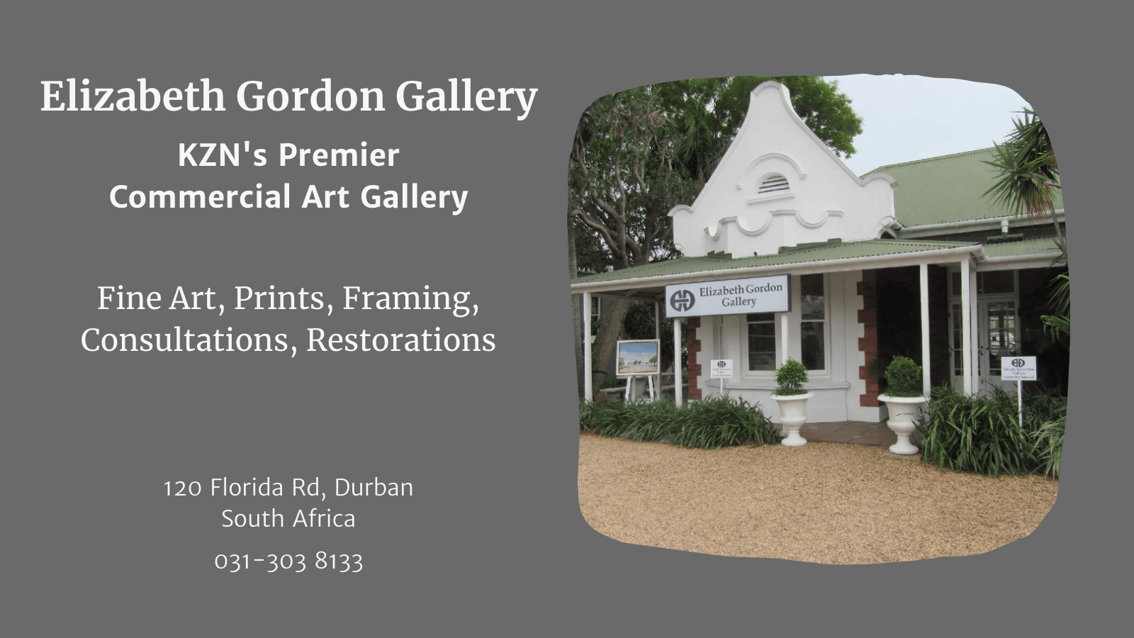 Gallery Services | Elizabeth Gordon Gallery