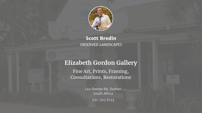 Artist Scott Bredin | Paintings for Sale in Durban