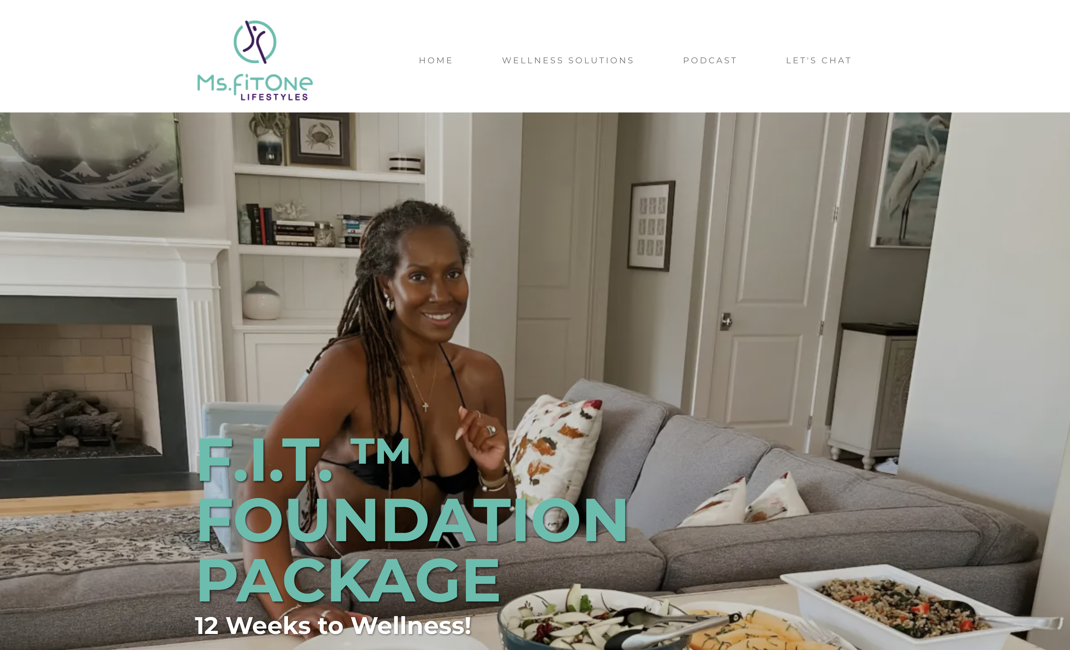 F.I.T. Foundation Package: 12 Weeks to Wellness with Ms. FitOne