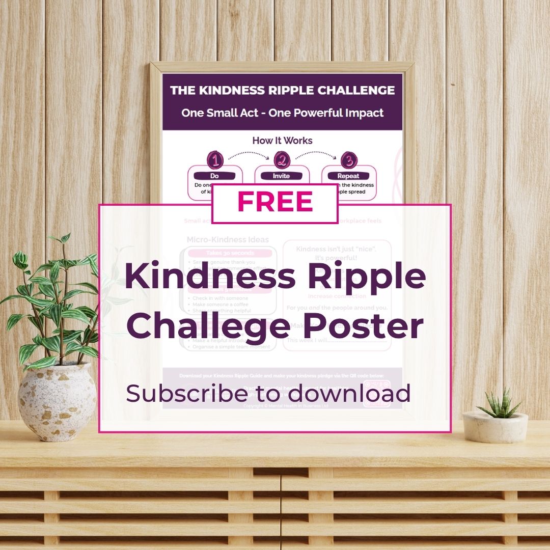 Free Kindness Ripple Challenge Poster