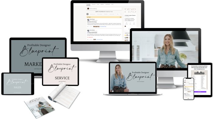 The Profitable Designer Blueprint Content Portal