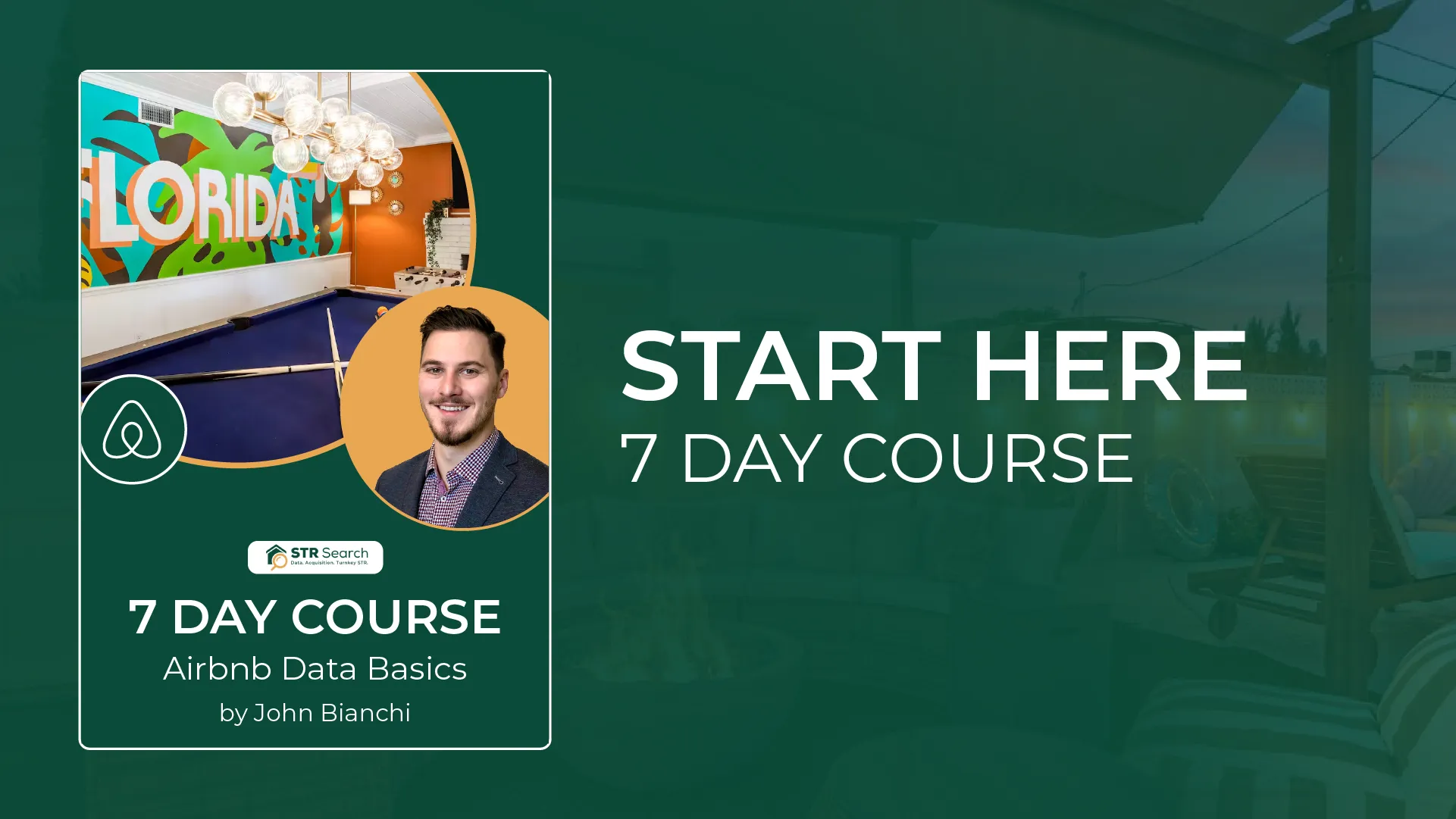 STR Search: Start Here (7 Day Course - Airbnb Data Basics)