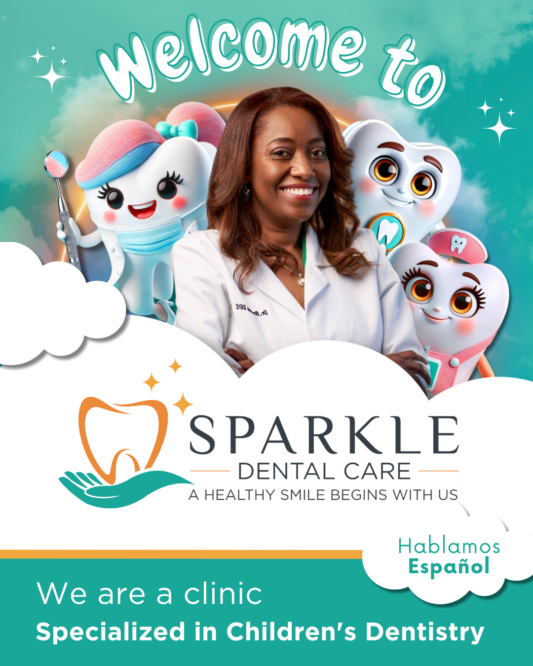 Sparkle Dental Care Houston | Pediatric Dentistry & Family Dental Care