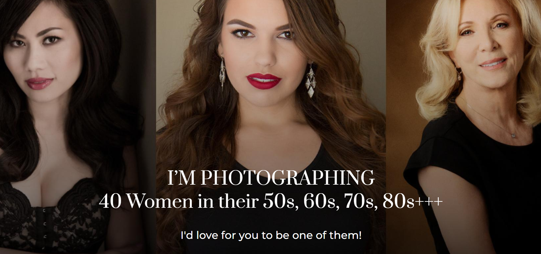 50-Over-50 PORTRAIT EXPERIENCE