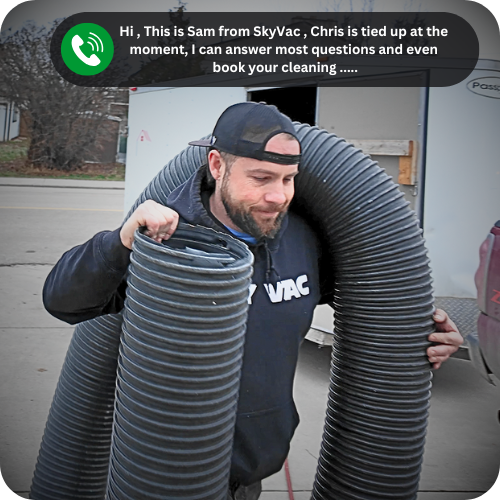 Sam Ducts AI Voice Assistant for Duct cleaners