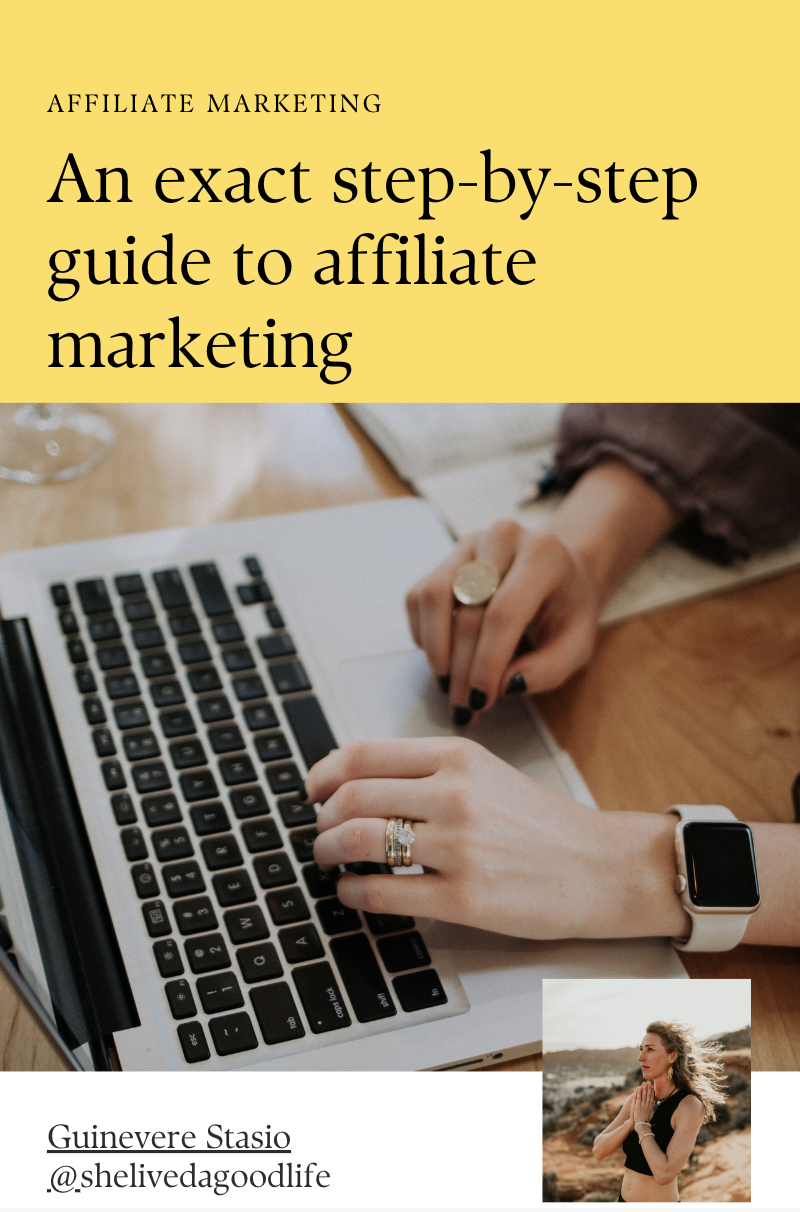 A step-by-step guide + checklist for Affiliate Marketing