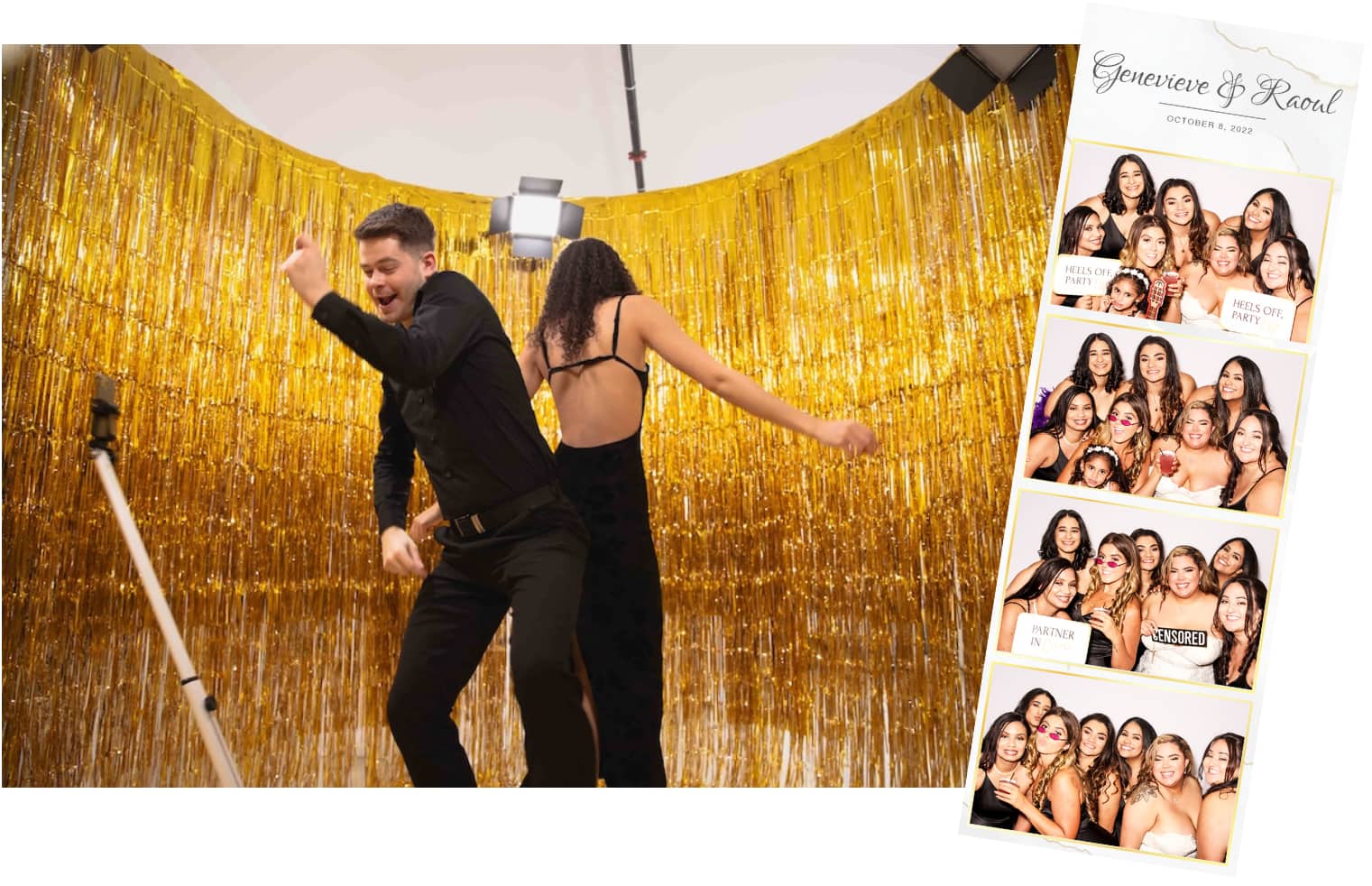 Fire Photo Booth Rentals in Los Angeles