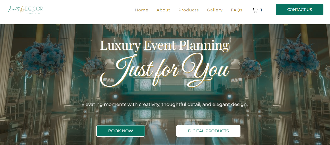 Event By Decor & More | Elegant Event Planning Templates & Decor