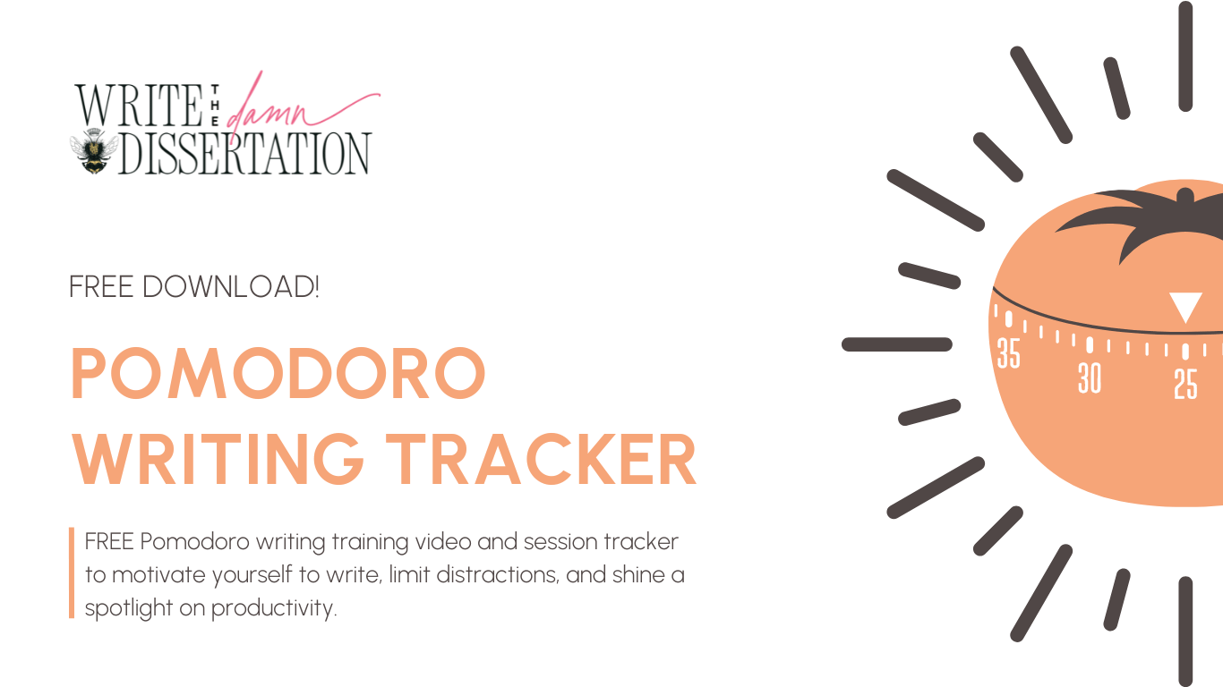 Free Download | Pomodoro Writing Tracker