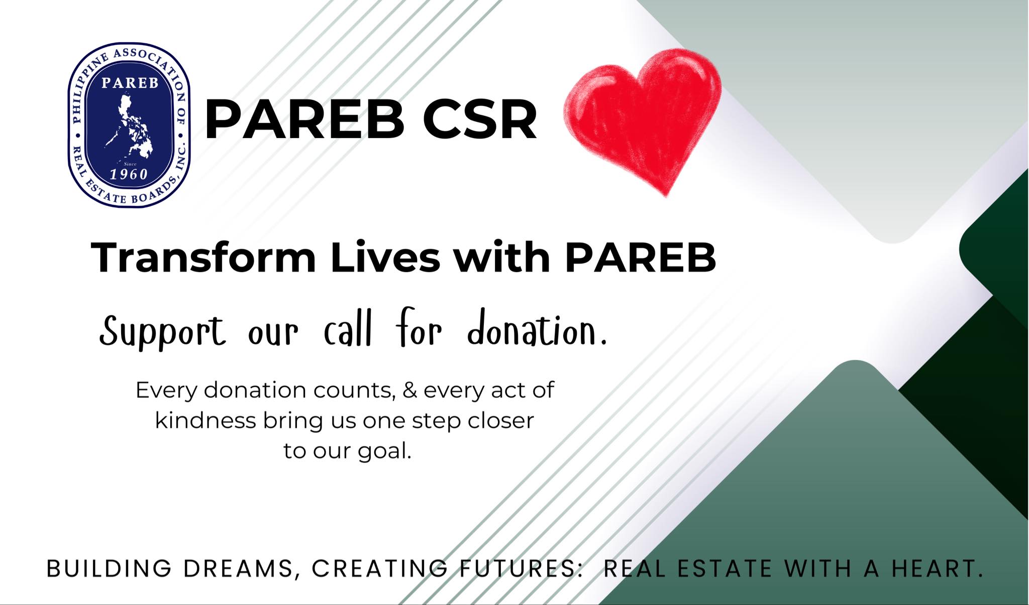 DONATE TO PAREB CSR