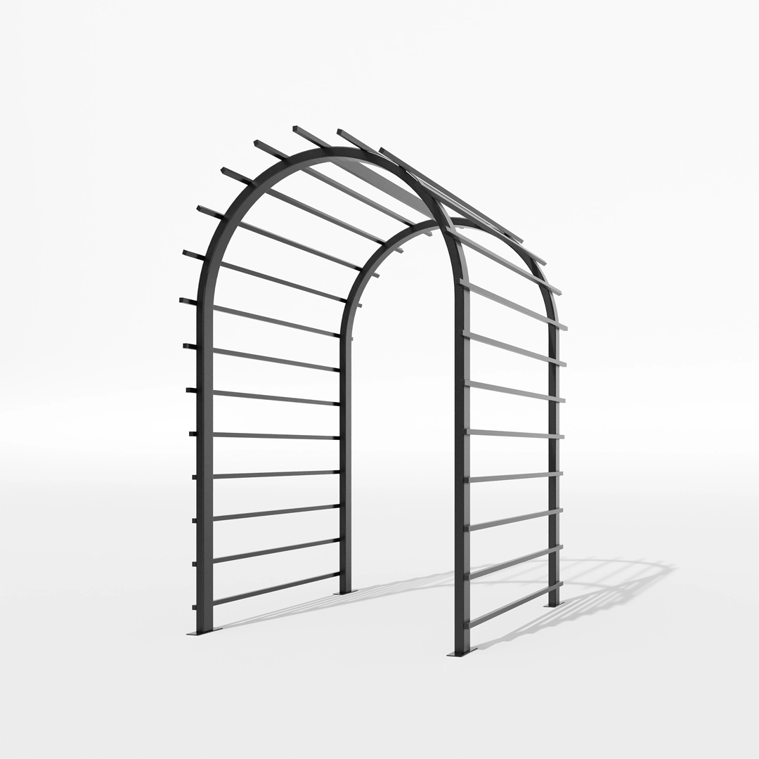 Veranda Arch – Shaded Steel Garden Arbor with Style