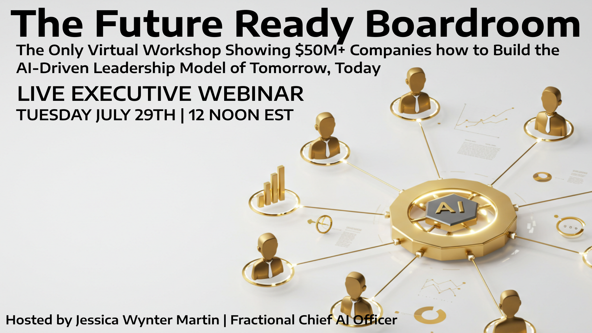 AI Boardroom Webinar Registration Page