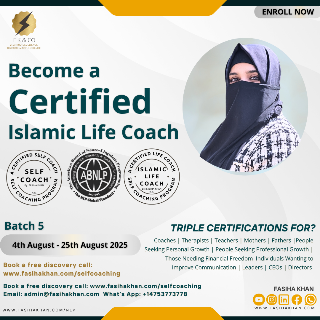Certified Islamic Life Coaching Program Course by Fasiha Khan