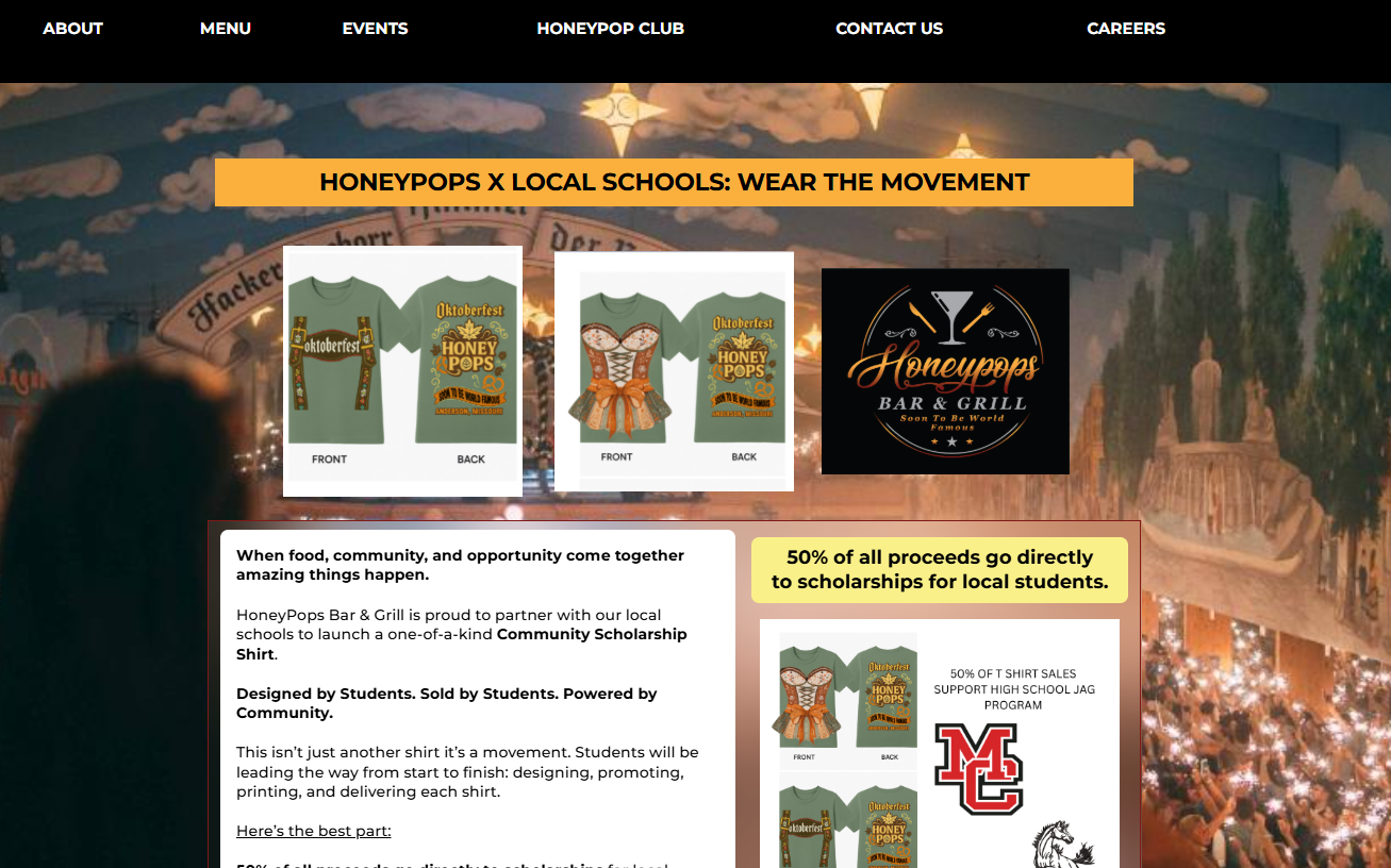 HoneyPop's Bar & Grill | Merch