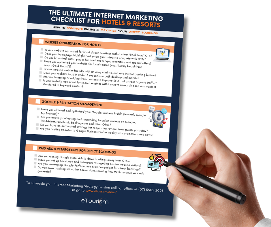The Ultimate Hotel Marketing Checklist – Increase Direct Bookings ...