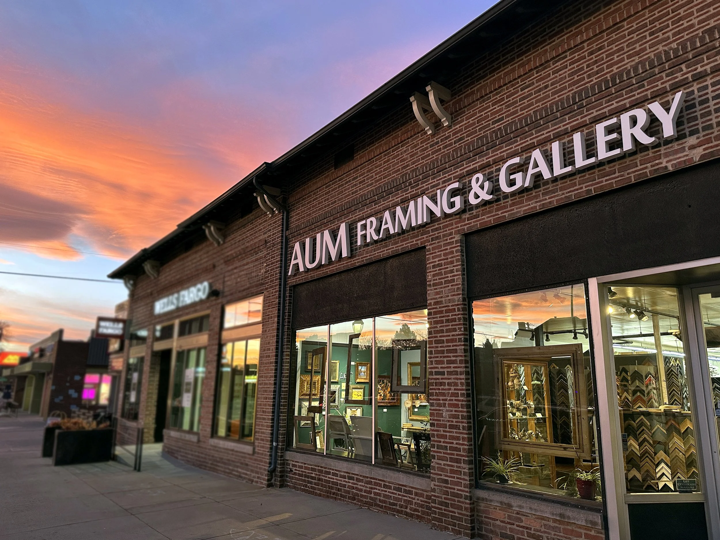 Our Picture Framing Process in Denver | AUM Framing & Gallery