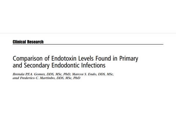 Comparison of Endotoxin Levels Found in Primary and Secondary ...
