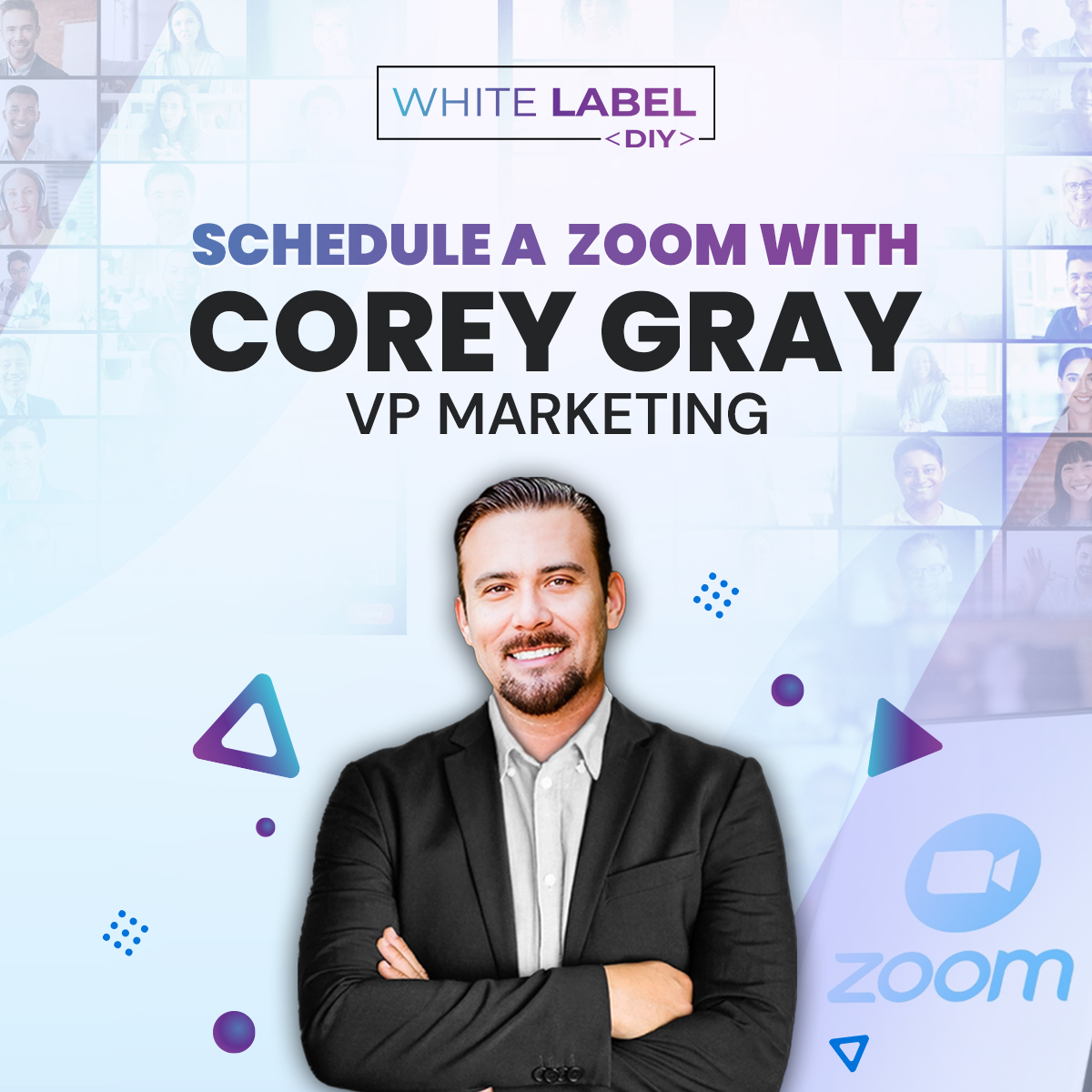 Book a Zoom or Call Corey Gray