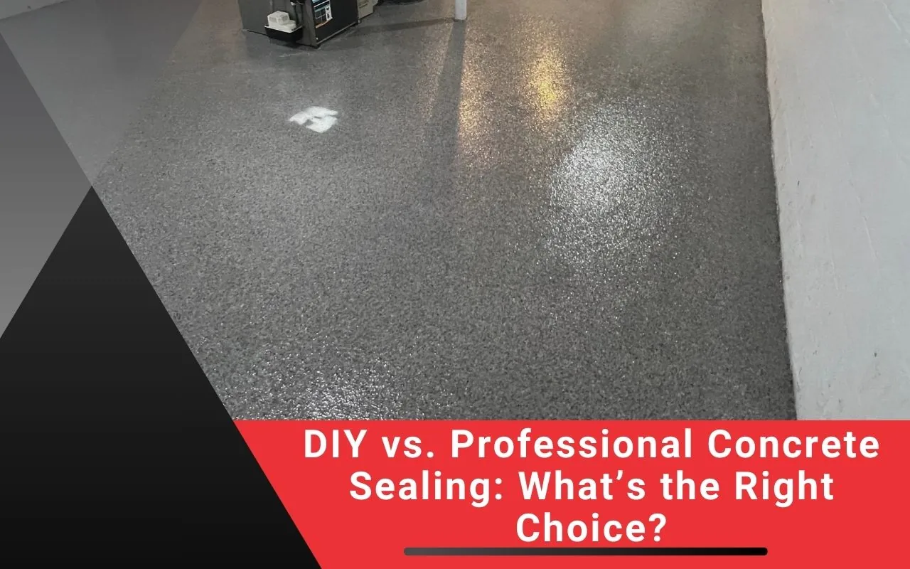 Concrete Sealing: DIY vs. Professional Help