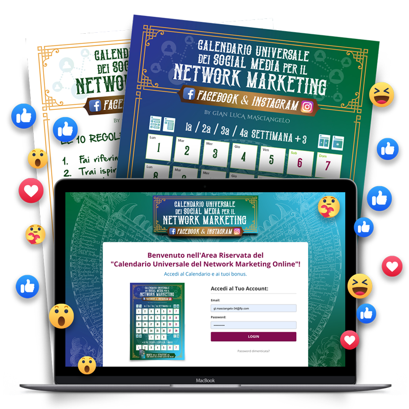 Calendario dei Social Media per il Network Marketing Online 2025