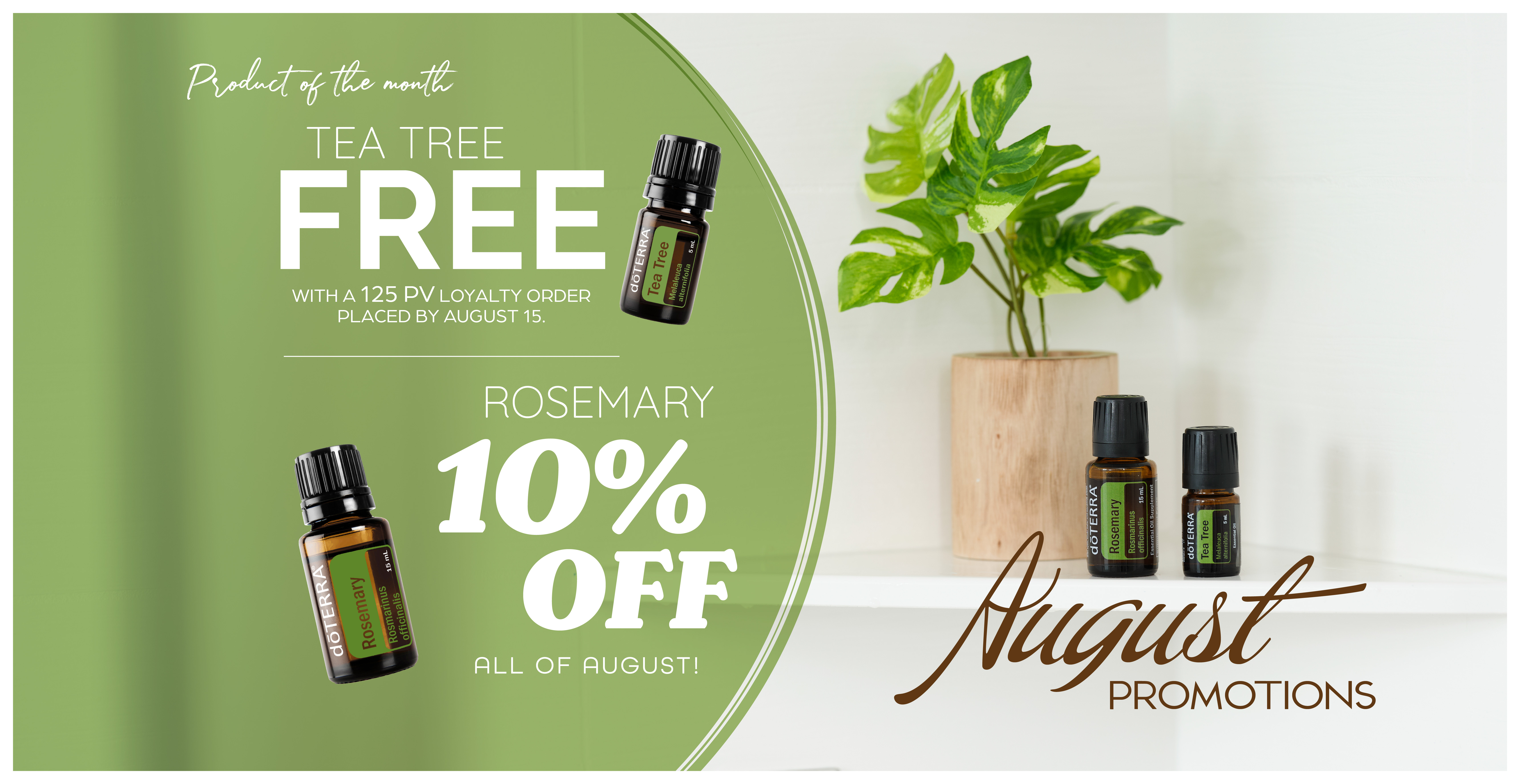 doTERRA Monthly Promos